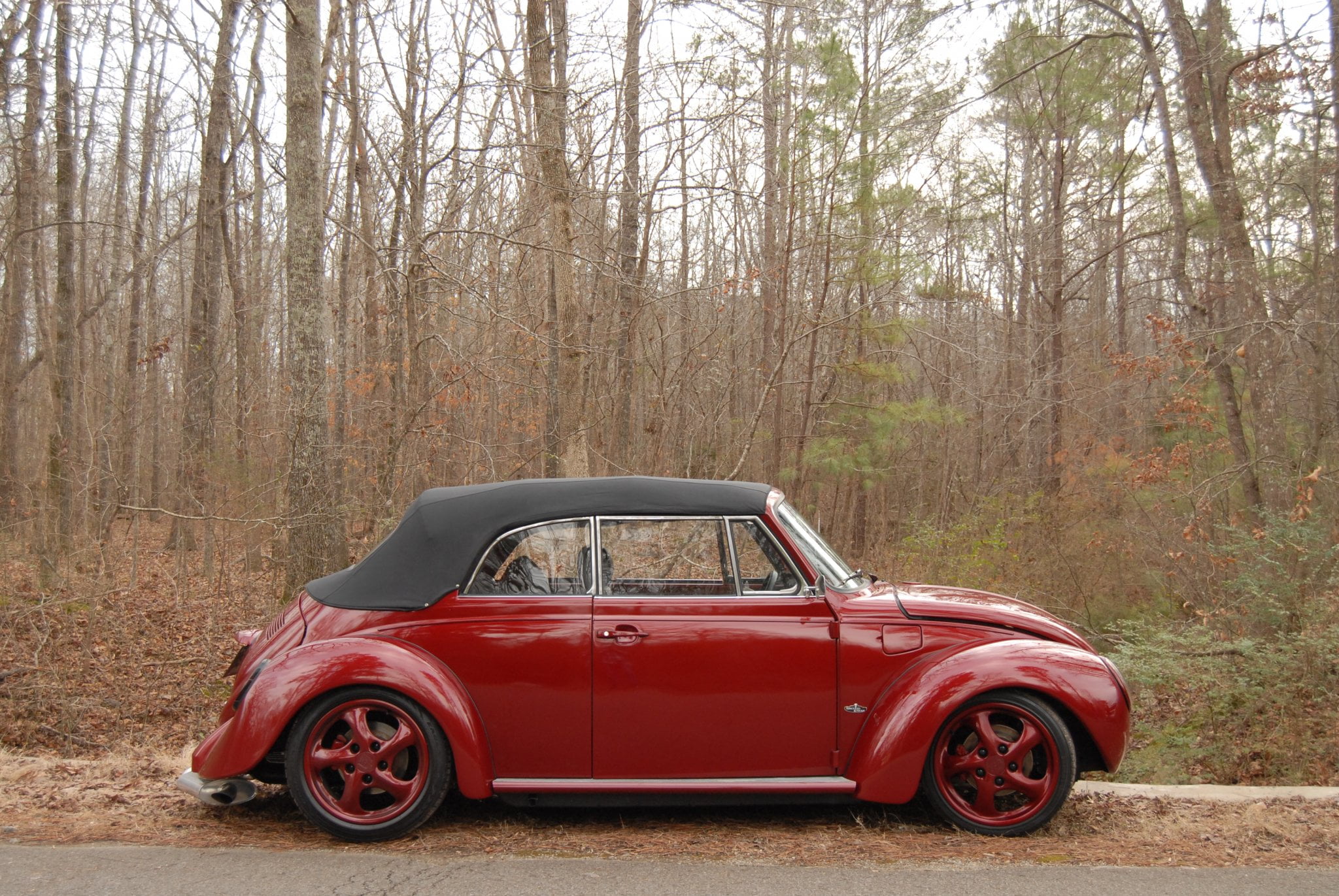1977 VW Super Beetle Convertible | Cherry Bomb - Airkooled Kustoms