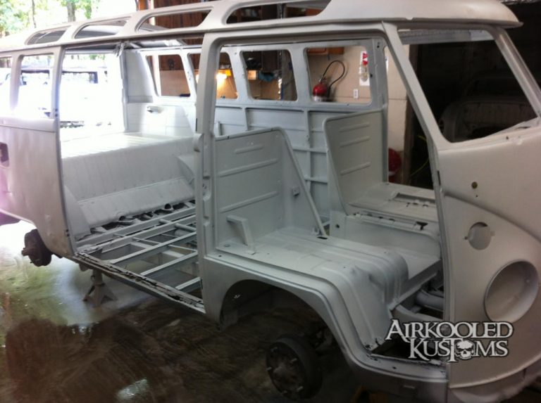 1965 21-Window VW Bus Restoration Project at Airkooled Kustoms