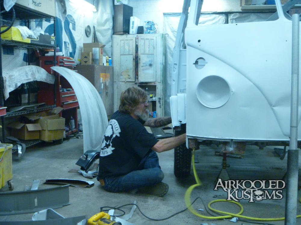 1965 21-Window VW Bus Restoration Project at Airkooled Kustoms